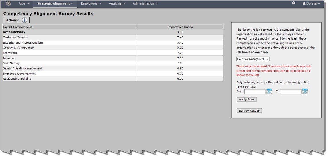Strategic Alignment Module